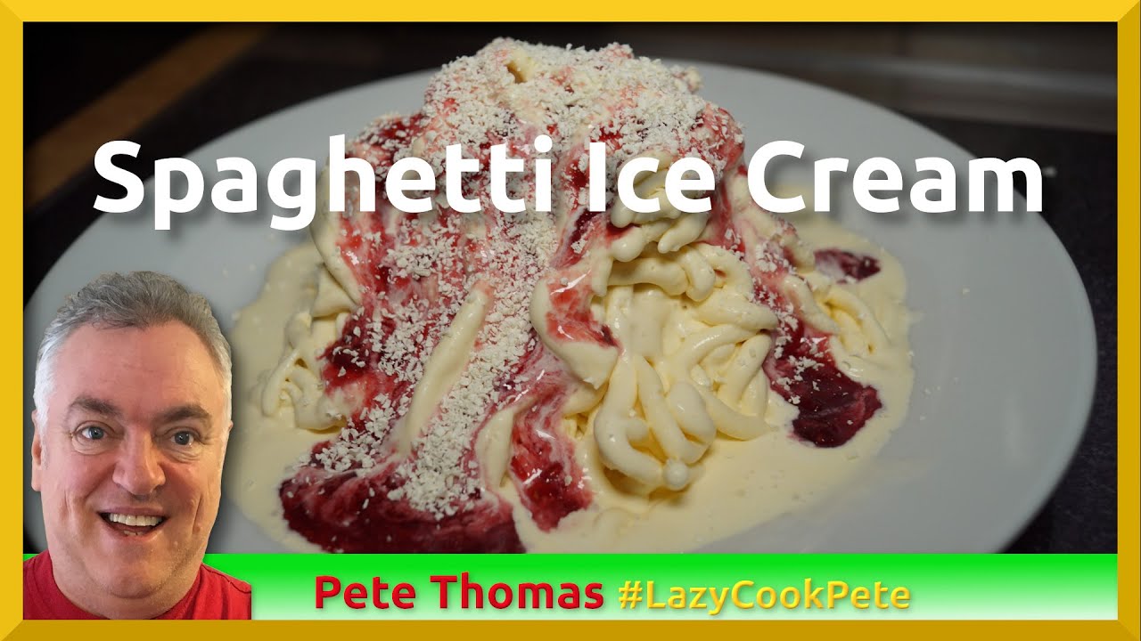How to Prepare Spaghetti Ice Cream - Spaghettieis - YouTube