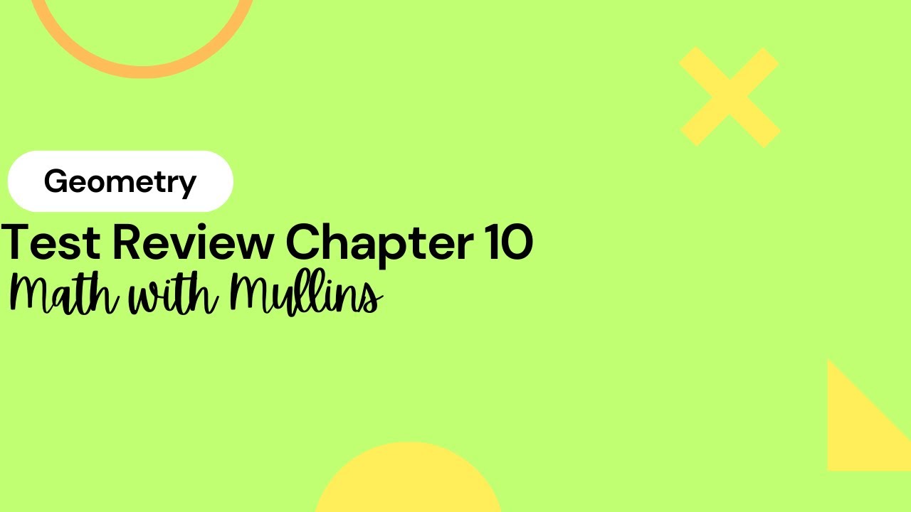 Test Review Chapter 10 - YouTube