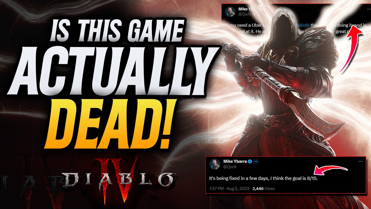 Diablo 4 Is This Now A Dead Game?! What Happened Here!? - YouTube