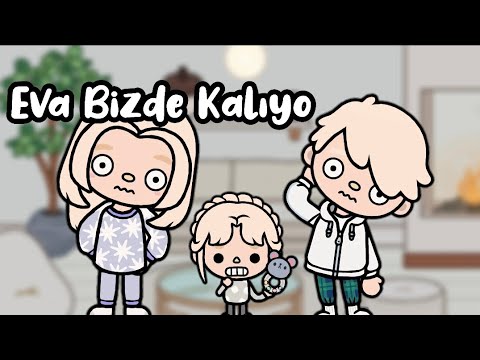 Eva Bizde Kalıyo  - Eve Hırsızmı Girdi - Toca Life World Türkçe - Toca Life Noha 