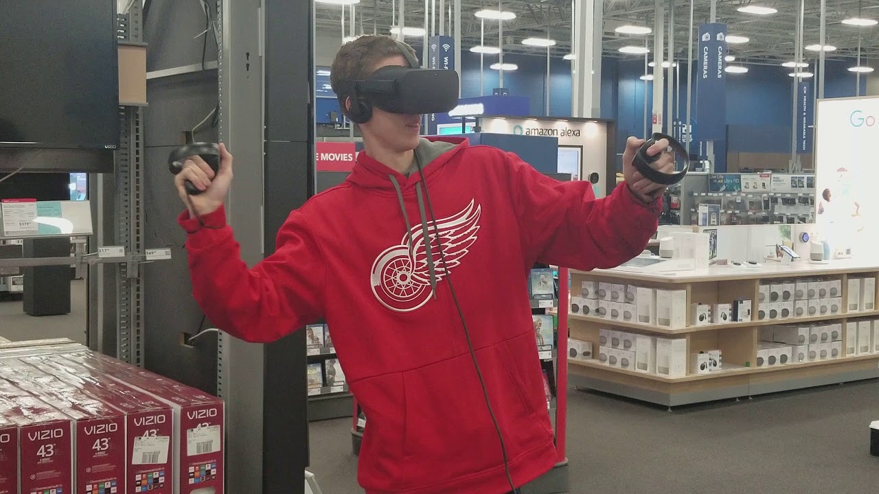 I Try Oculas Rift for the First Time (No Gameplay) - YouTube