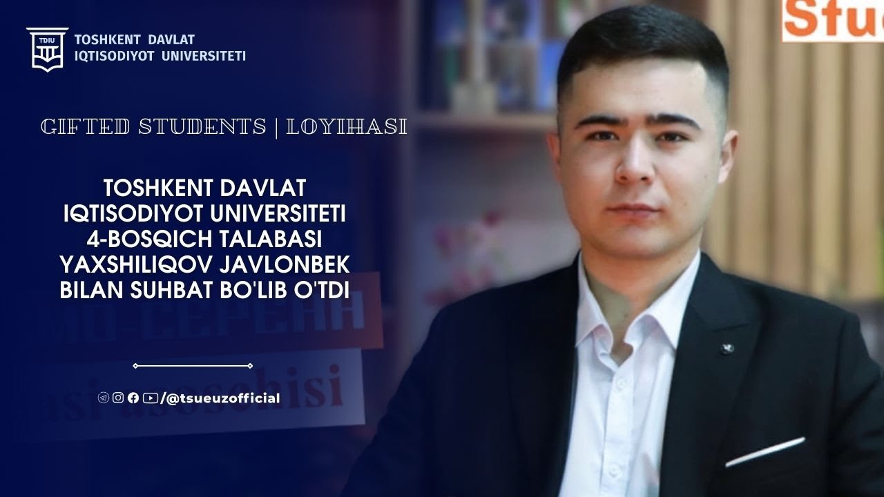 "Космо-сирена" loyihasi asoschisi Javlonbek Yaxshiliqov bilan suhbat - YouTube