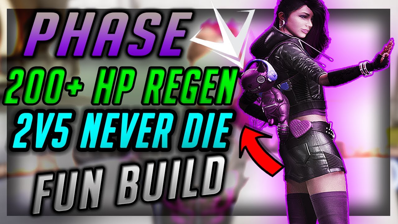Paragon PHASE 200+ HP REGEN|INSANE HEALING| 2V5 ANYTIME| YOUR TEAMMATES ...