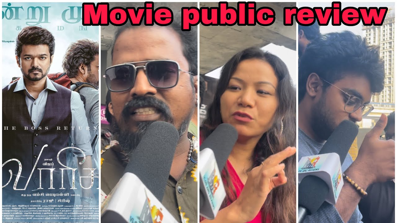 Varisu movie public review | Thalapathy Vijay | Vamsi paidipally ...
