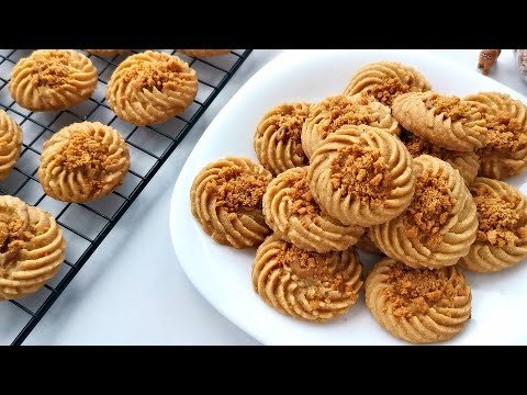 Biskut Butter Biscoff | Biscoff Butter Cookies | Resepi Mudah Tanpa ...