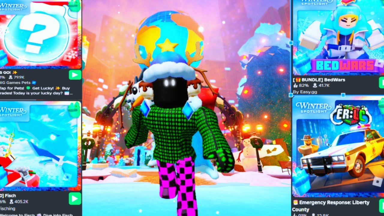 ROBLOX'S CHRISTMAS EVENT - YouTube