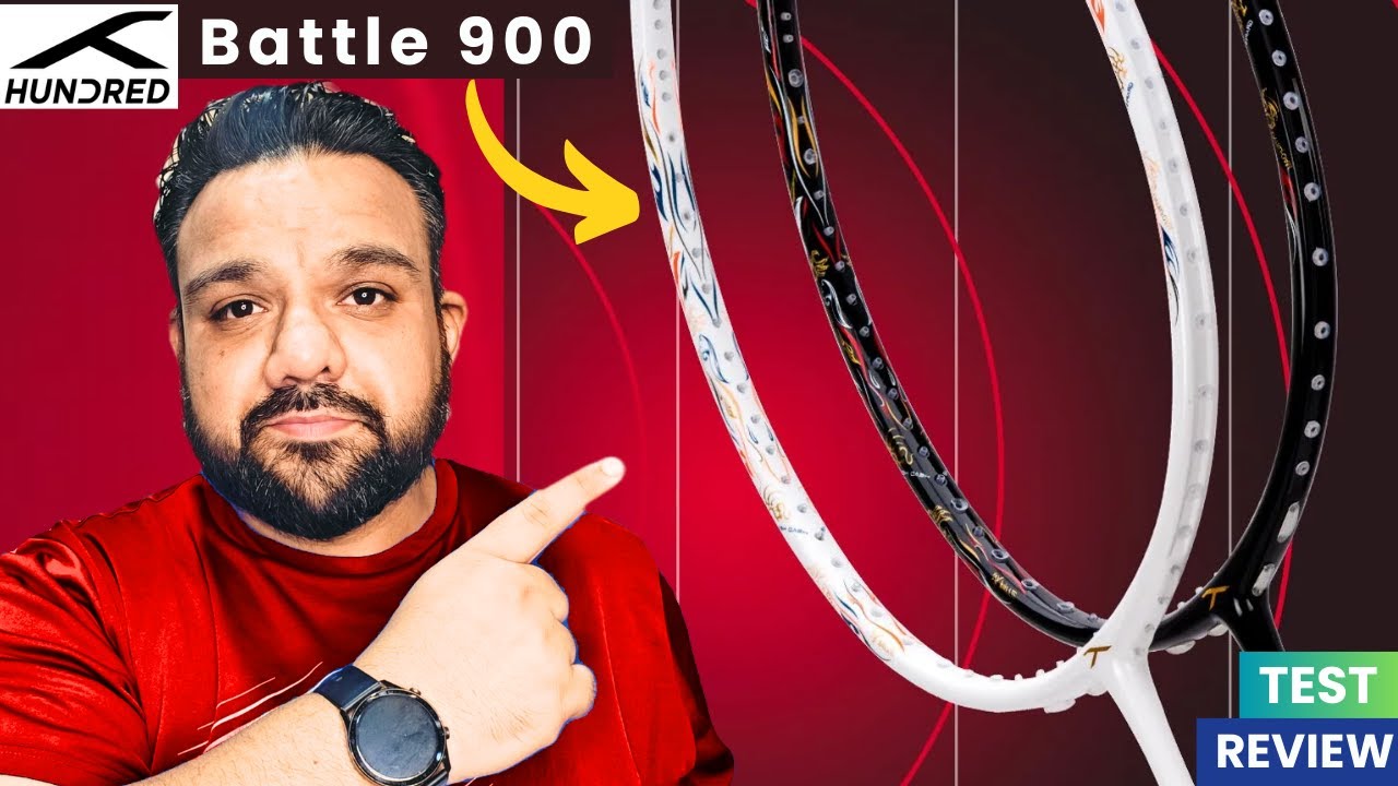 Hundred Battle 900 Badminton Racket Review | The Ultimate Powerhouse ...