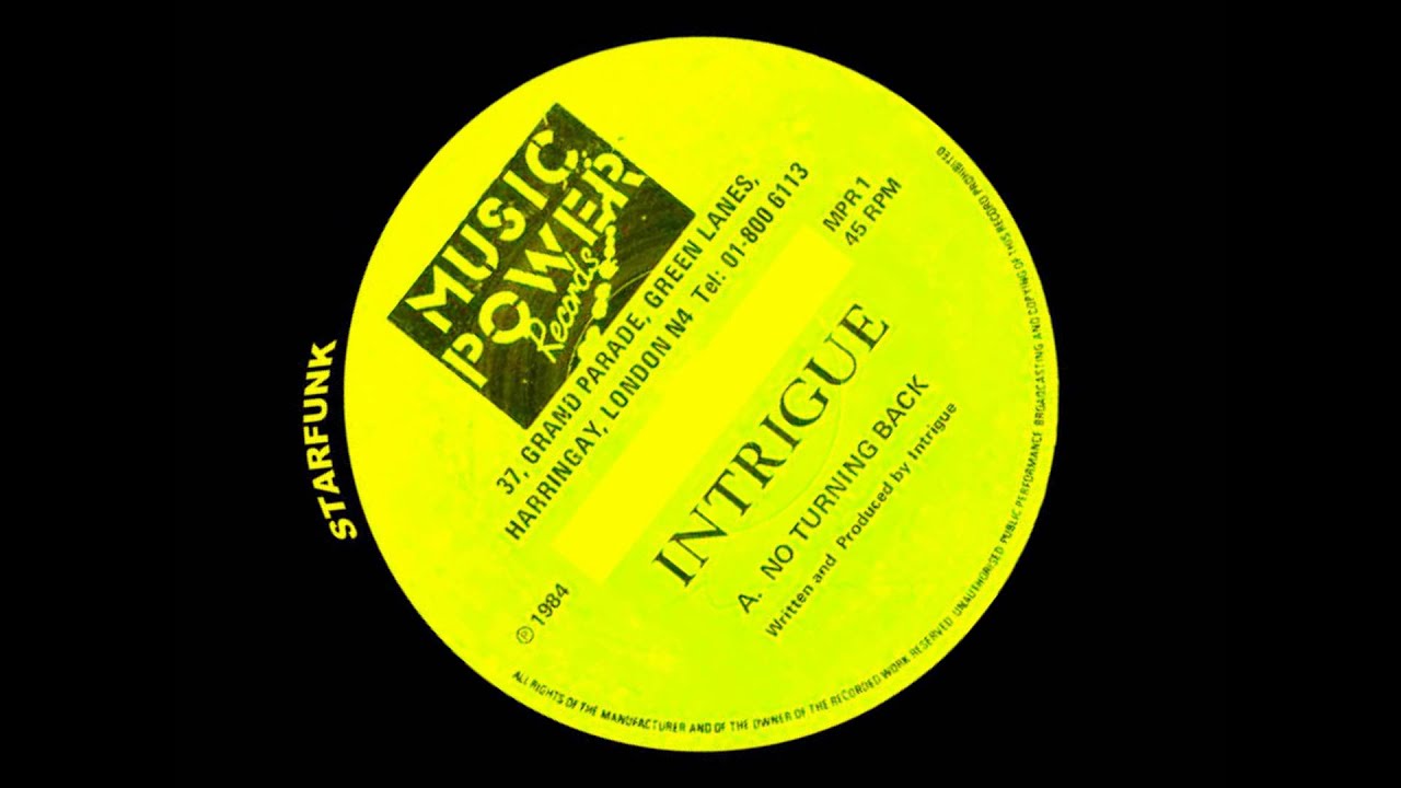 STARFUNK - INTRIGUE - NO TURNING BACK - FUNK 1984 - YouTube
