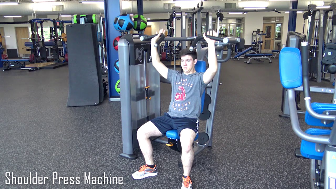 Shoulder Press Machine - YouTube