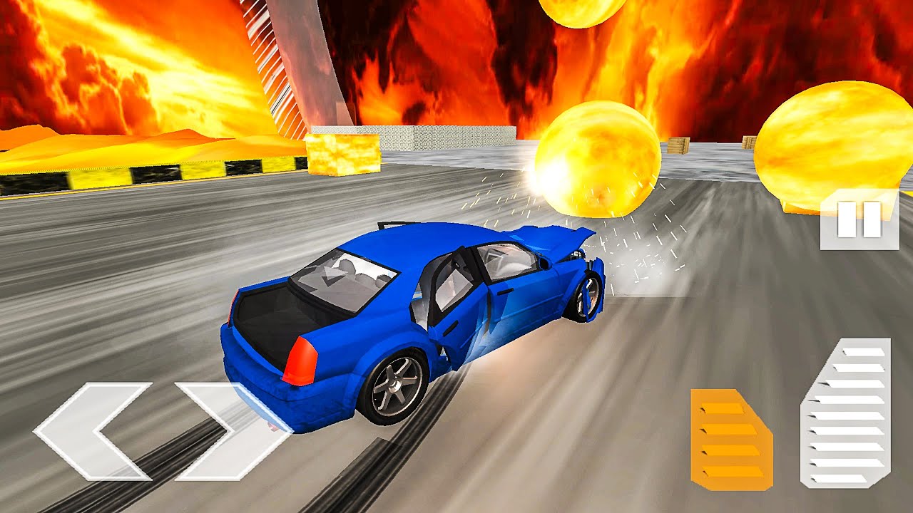 Deadly Race #16 (Wall Of Lava Volcano Cars 3D) | Gameplay Android - YouTube