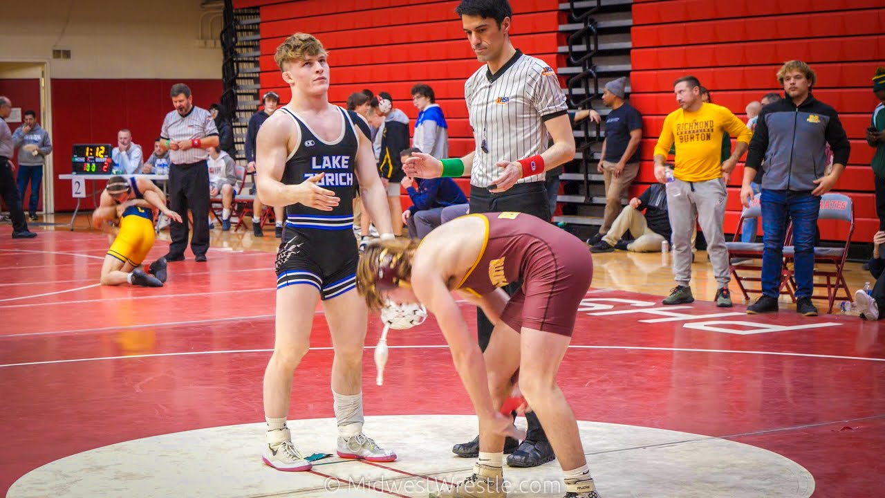 145 – Scott Busse {G} Lake Zurich IL vs. Brody Rudkin {R} of Richmond ...