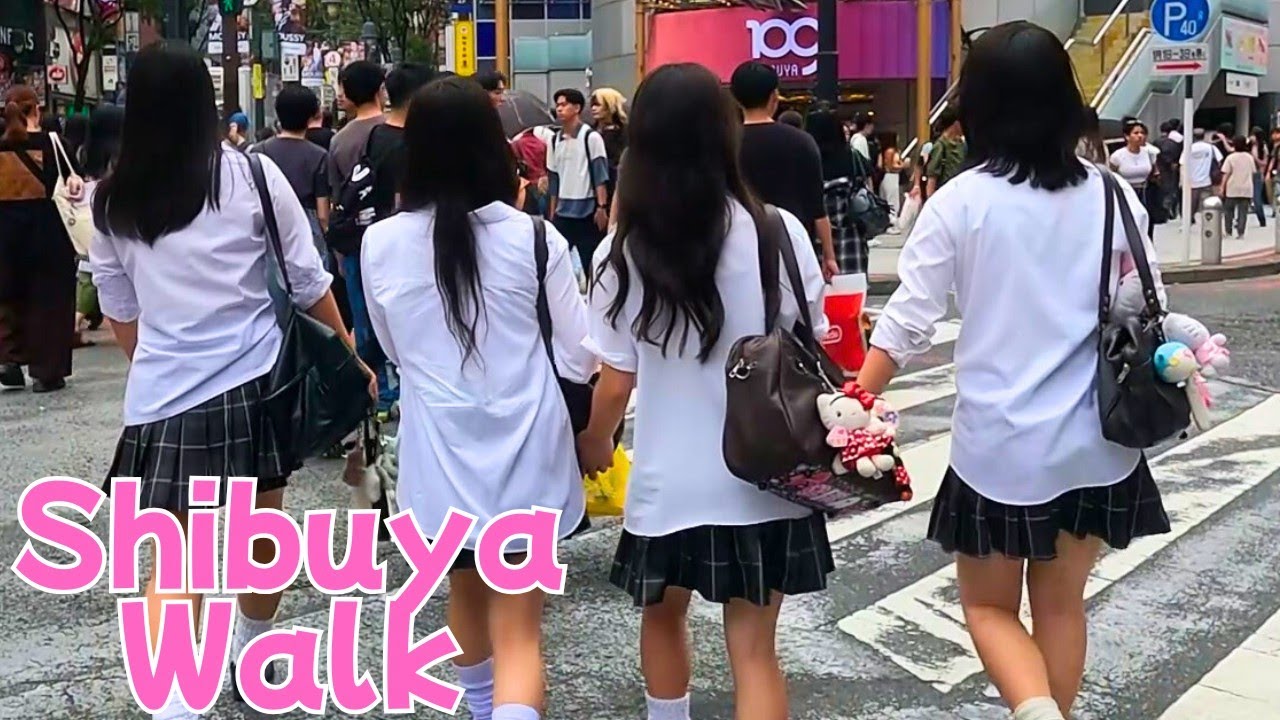 【Shibuya Walk】Summer in Shibuya｜Exploring the Scramble Crossing ...