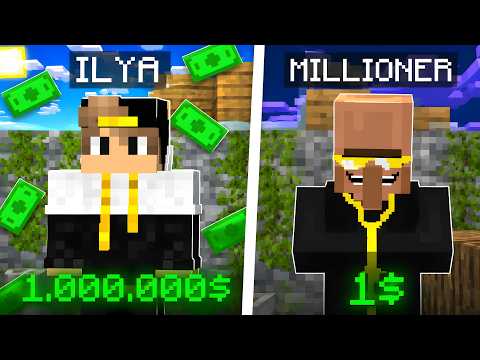 🤯ILYA VA ALVIN MILLIONER JITEL BILAN GAROV O'YNASHDIMI ? MINECRAFT UZBEKCHA