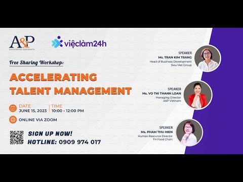 WORKSHOP "ACCELERATING TALENT MANAGEMENT" - YouTube
