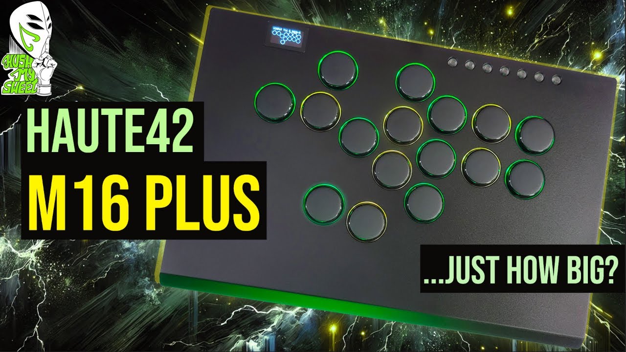Bigger and better? The Haute42 M16 PLUS all-button controller! - YouTube