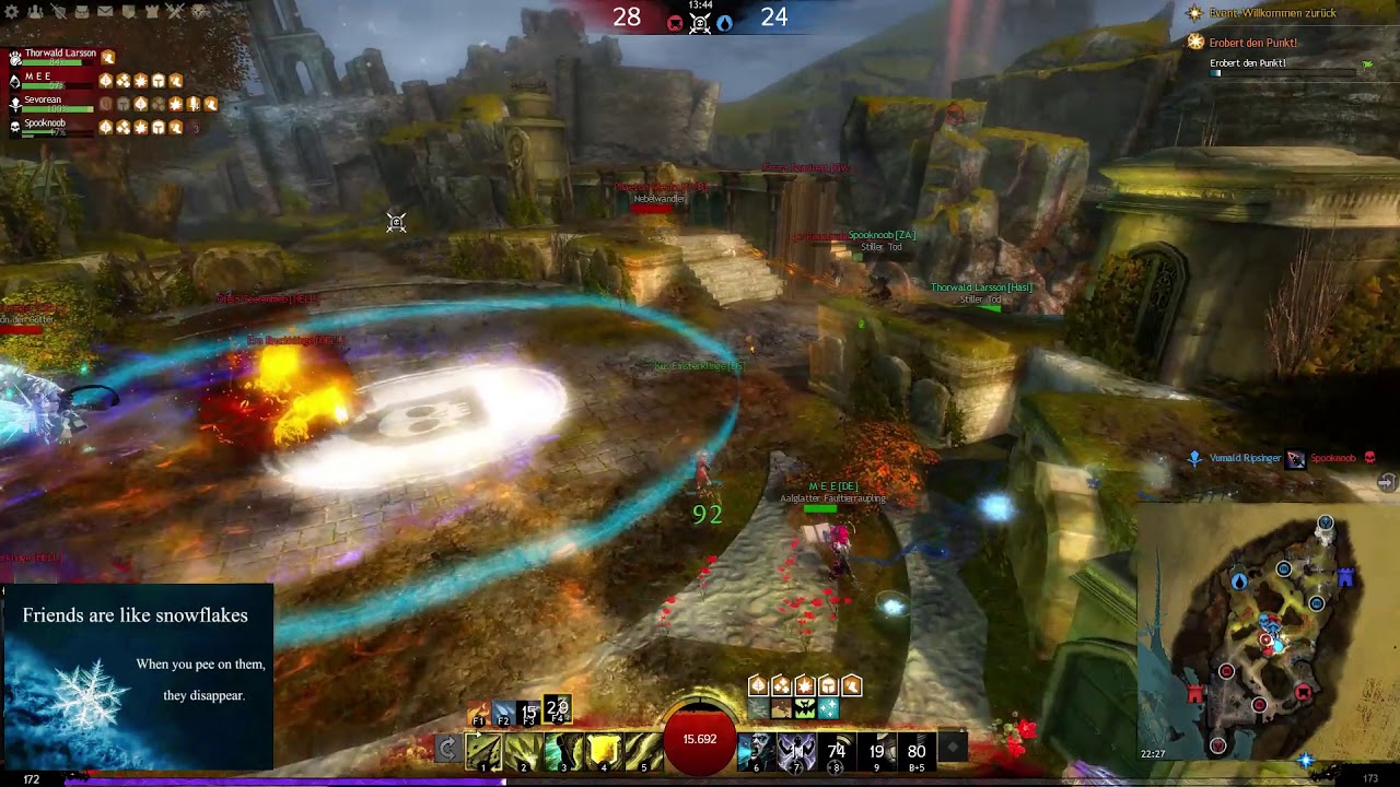 GW2 PVP LR tempest gameplay - YouTube