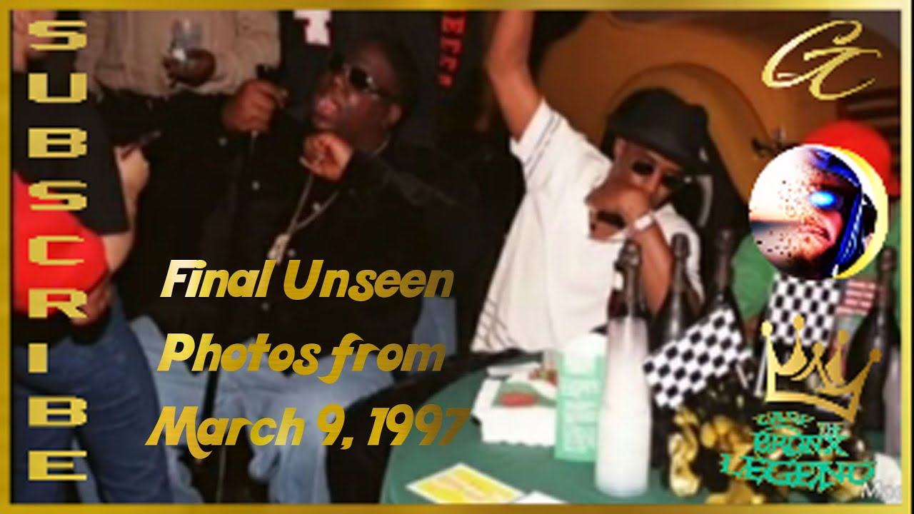 Notorious B.I.G. aka Biggie Smalls Last Freestyle on March 1, 1997 on ...