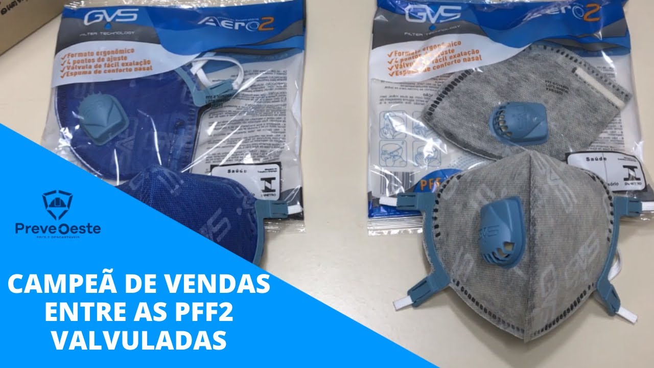 Respirador PFF2 N95 com Válvula GVS - Review - PreveOeste - YouTube