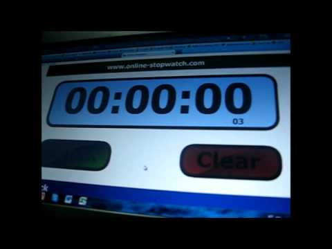 Fastest Time To Start And Stop An Online Stopwatch: (0.003 seconds ...