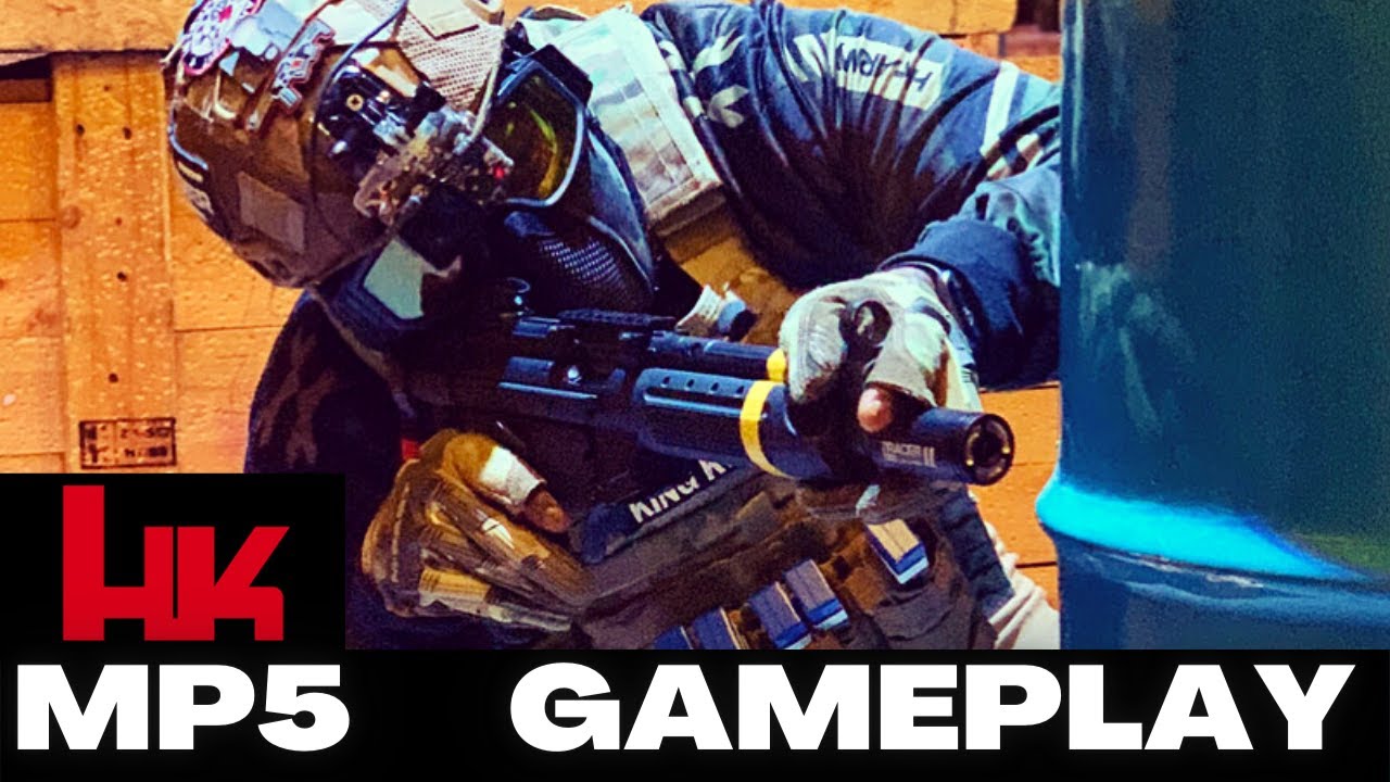 H&K MP5: Airsoft Version With Muzzle Flash! | The Tryouts | Episode #3 ...