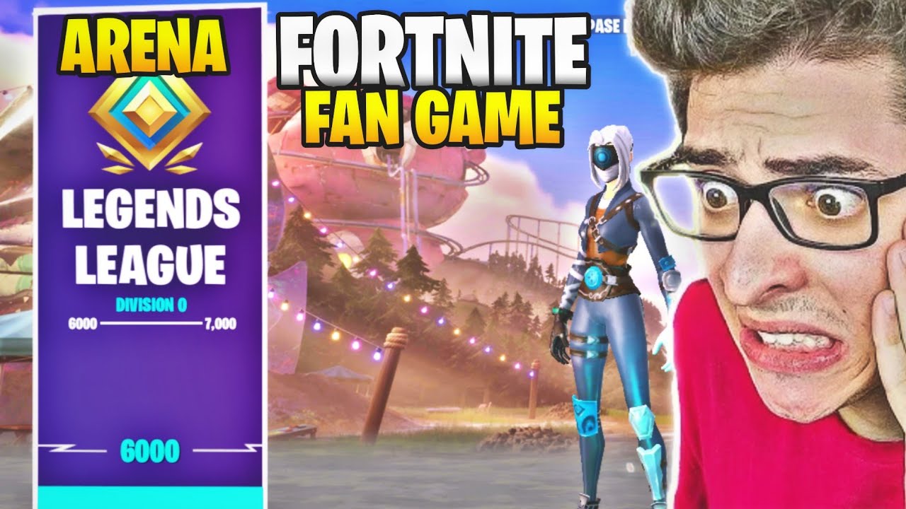 FLAKES POWER JOGOU MODO ARENA DO FORTNITE FAN GAME - YouTube