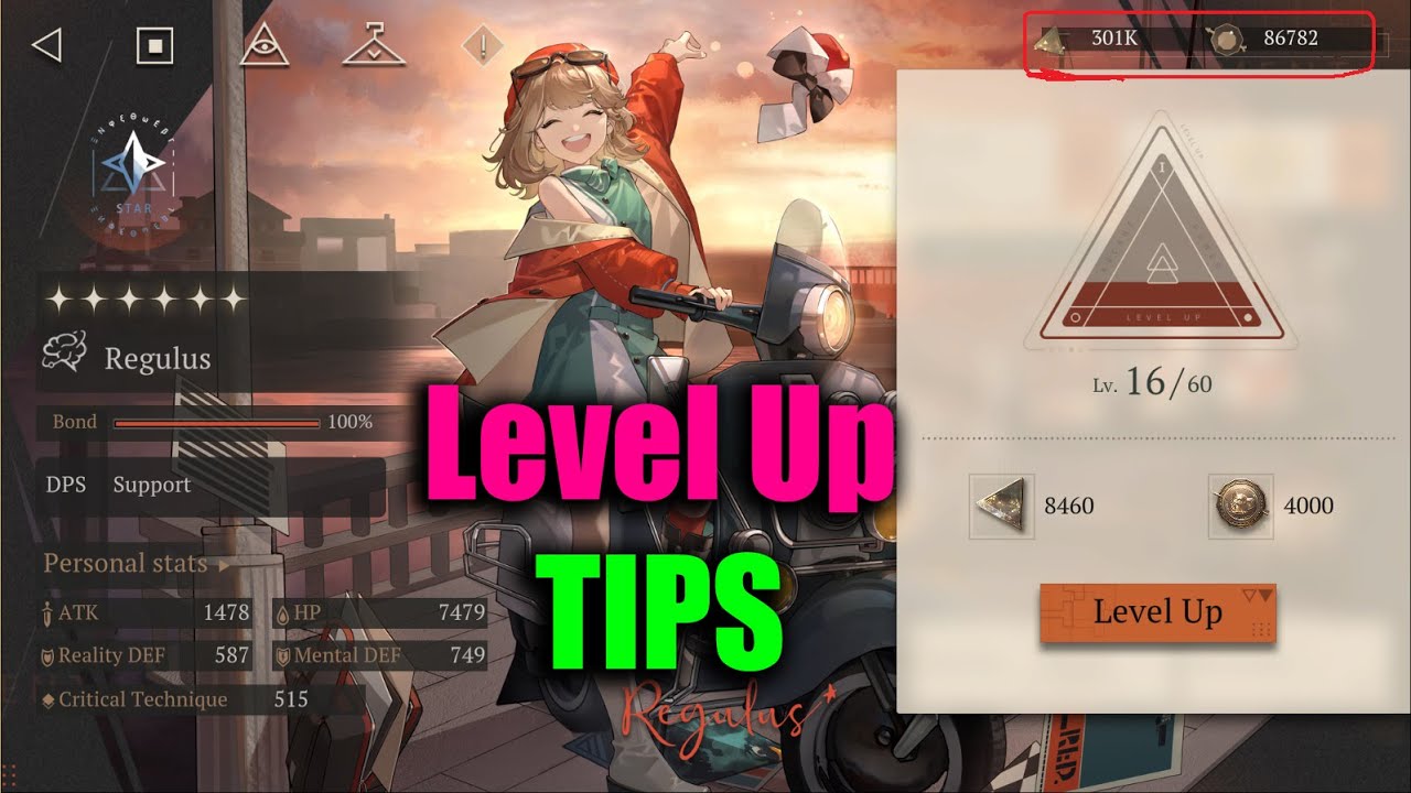 Reverse 1999 Level Up TIPS - YouTube