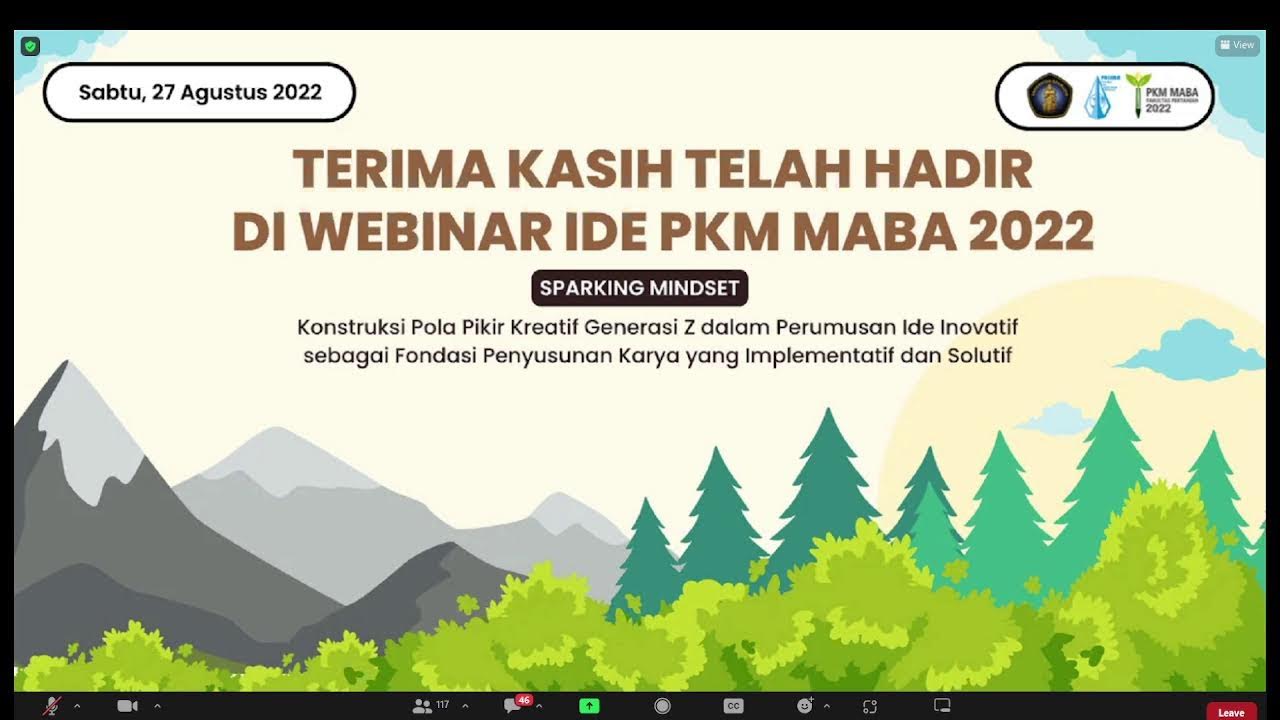 WEBINAR IDE PKM MABA 2022 - YouTube