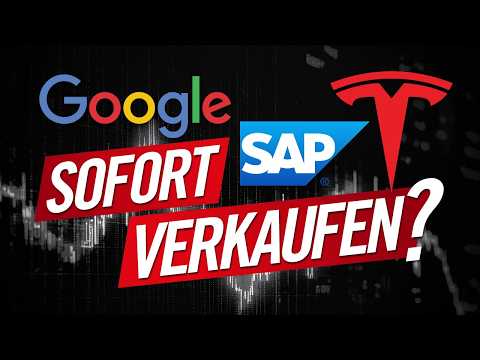 Tesla – Alphabet – SAP: Hier drohen -50%!
