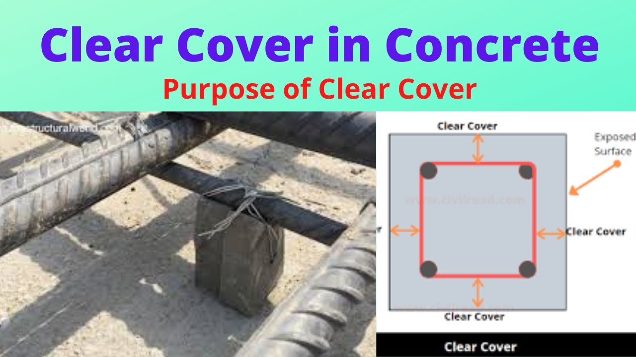 What is Clear Cover in Concrete and Its Purpose ? | Clear Cover kya ...