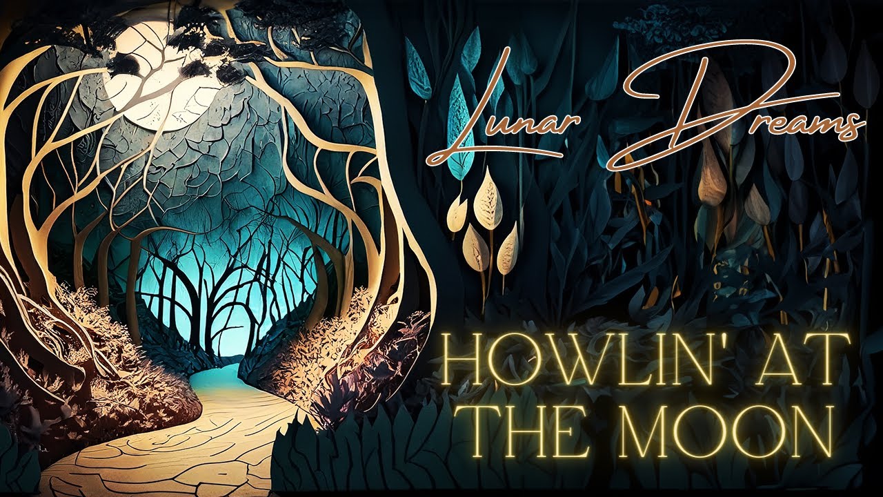 Howlin' at The Moon - AI Generated Art - YouTube