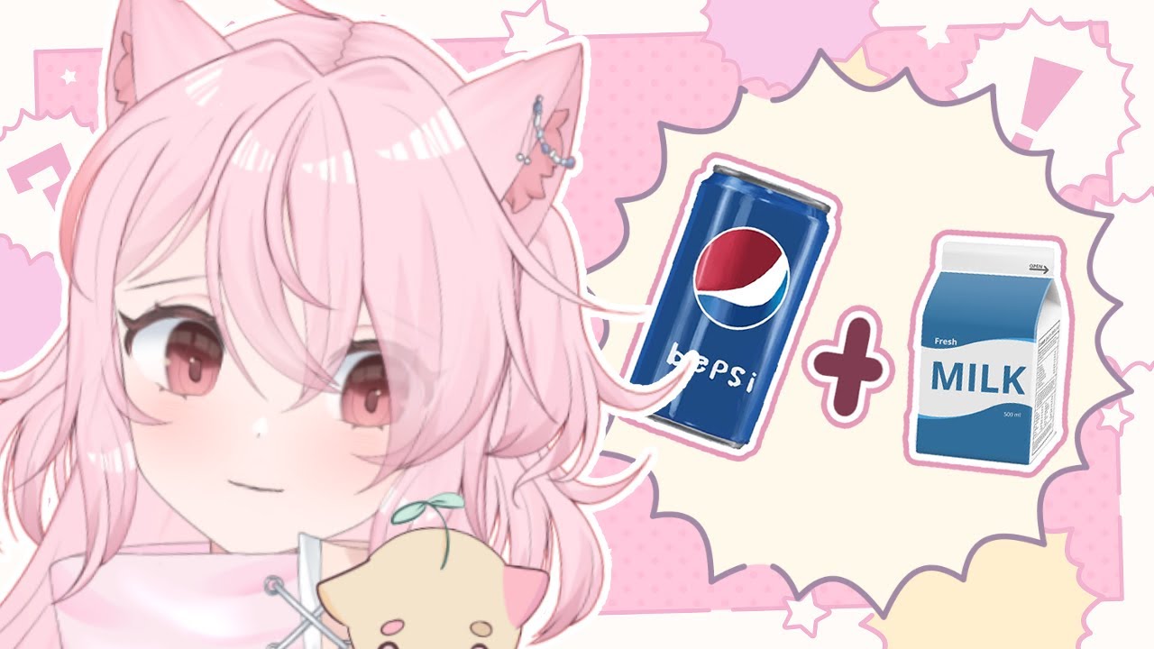 CHATTING 】 DRINKING PILK! ( I swear it better taste like ice cream ...