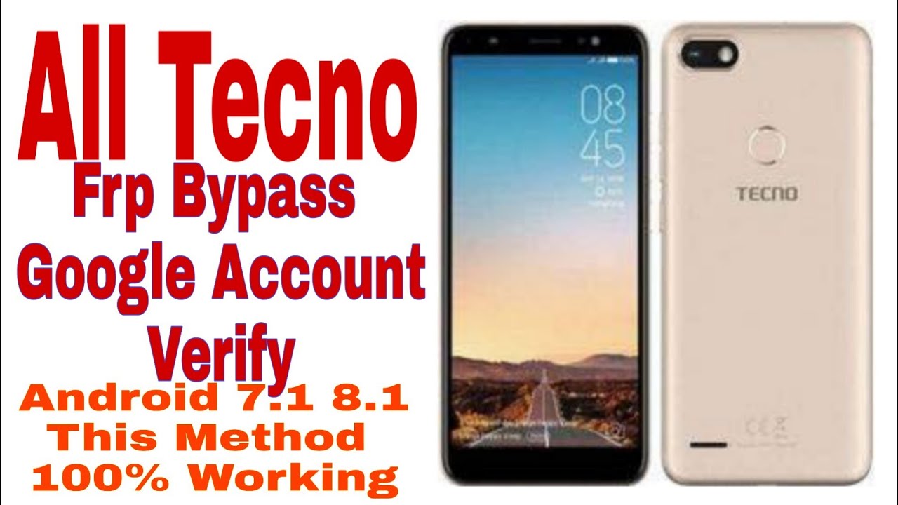 Frp Unlock । Tecno Camon i Tecno In5 Mediatek Cpu । MT6737T This 2 ...