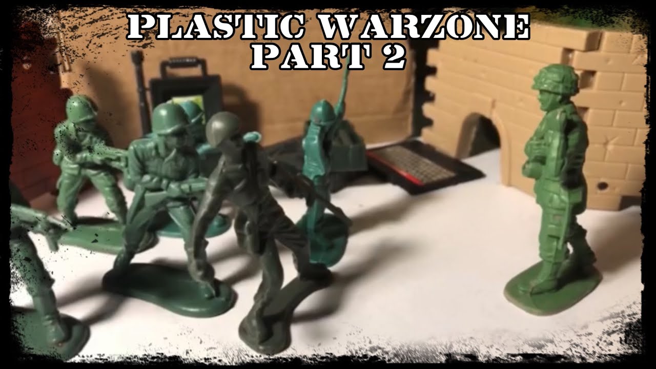 Plastic Warzone Part 2 | Army Men Vs Halo Stop Motion - YouTube