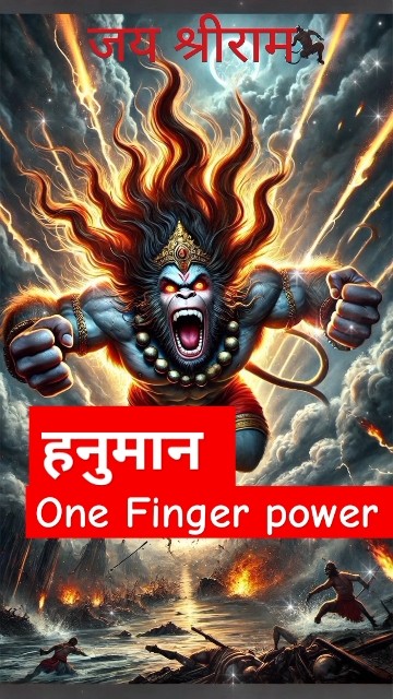Hanuman one finger power/ jay hanuman/jay Chhattisgarh - YouTube