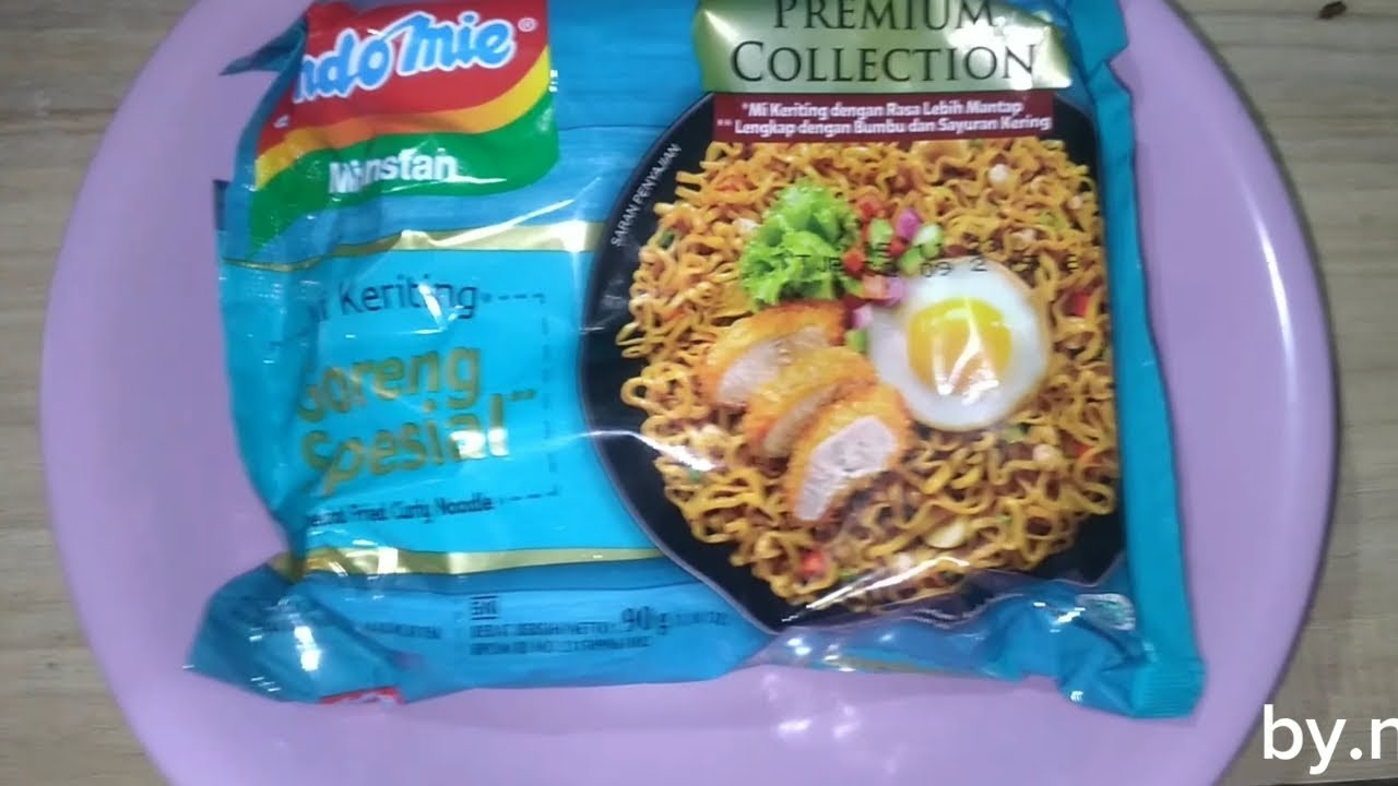 masak indomie goreng spesial keriting, masak sat set/masak gampang ...
