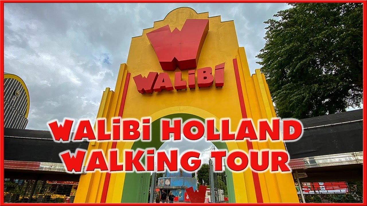 Walibi Holland Walking Tour - YouTube