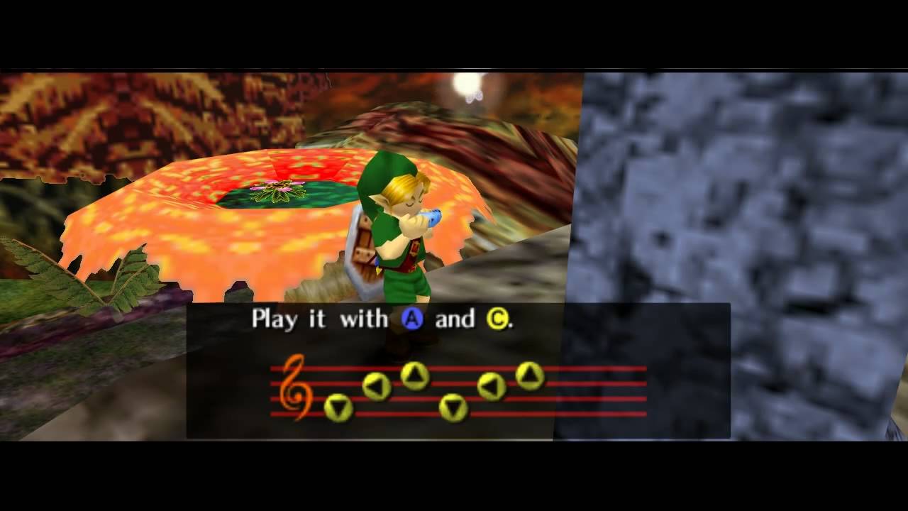 The Legend of Zelda Majora's Mask Song Of Soaring - YouTube