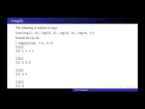 3 8 mapply in R - YouTube