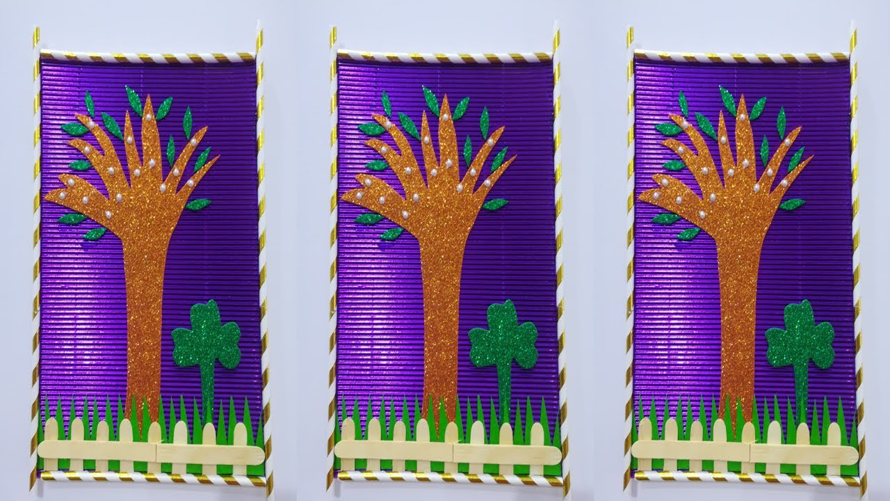 How To Make Paper Scenery | Kids Crafts | DIY For Kids | Craft With ...