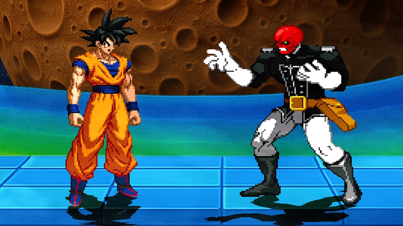 Goku Vs. Red Skull - Stonekeeper - YouTube