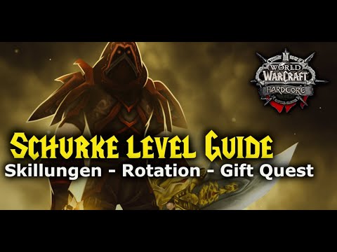 Schurke Level Guide. Classic & HC - Gift Quest / Skillungen / Berufe ...
