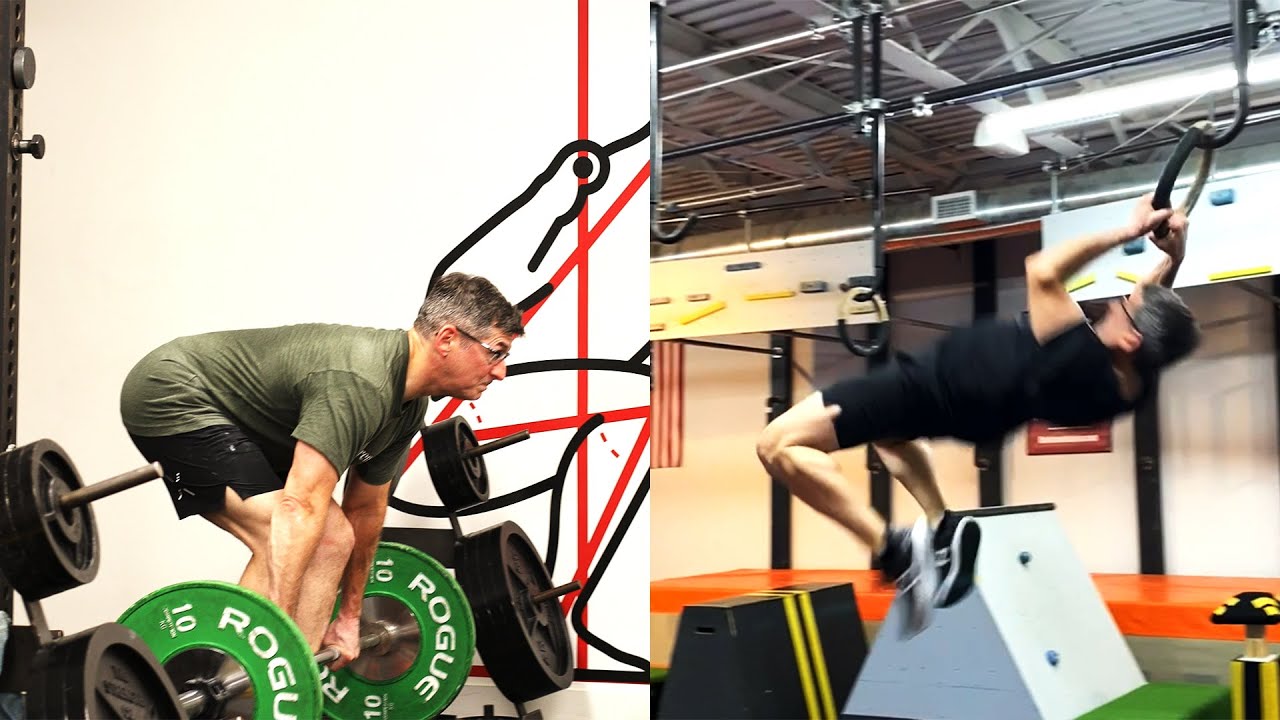 53-year-old Ninja Warrior. Be Strong Enough To Pick Yourself Up. - YouTube