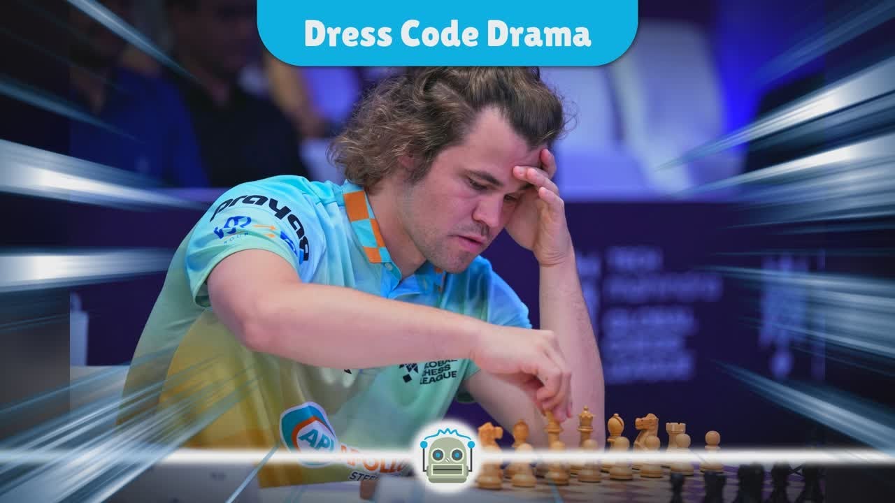 Magnus Carlsen Quits World Rapid Chess Championship Over Dress Code ...