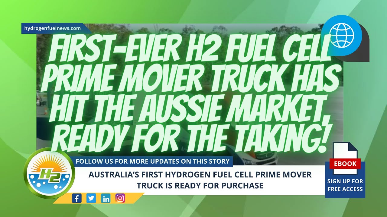 Ready for Purchase: Australia's Incredible Hydrogen Fuel Cell Prime ...