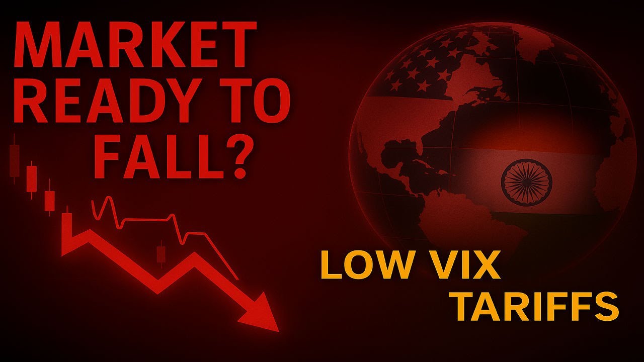 🔻 Market Ready to Fall? | Low VIX + H1B Visa Trouble + Tariff Risks ...