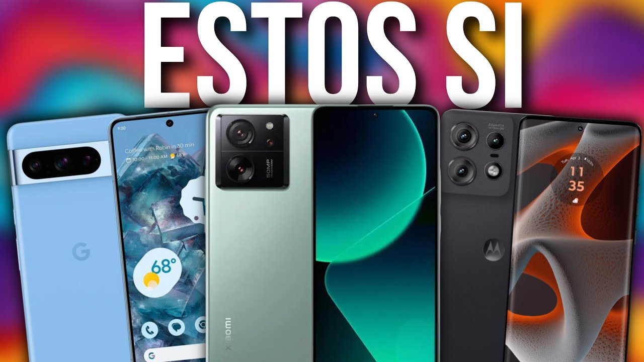 🏆 Los 3 MEJORES CELULARES GAMA MEDIA - ALTA para COMPRAR en 2025 ¡ESTOS ...