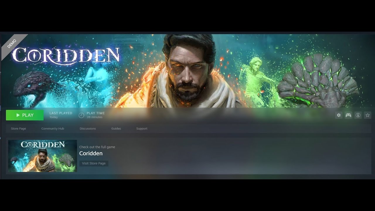 Coridden (PC)(English) Demo of Action RPG game - YouTube