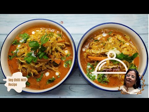 Veg Chilli Milli Recipe | How To Make Vegetable Chilli Milli ...