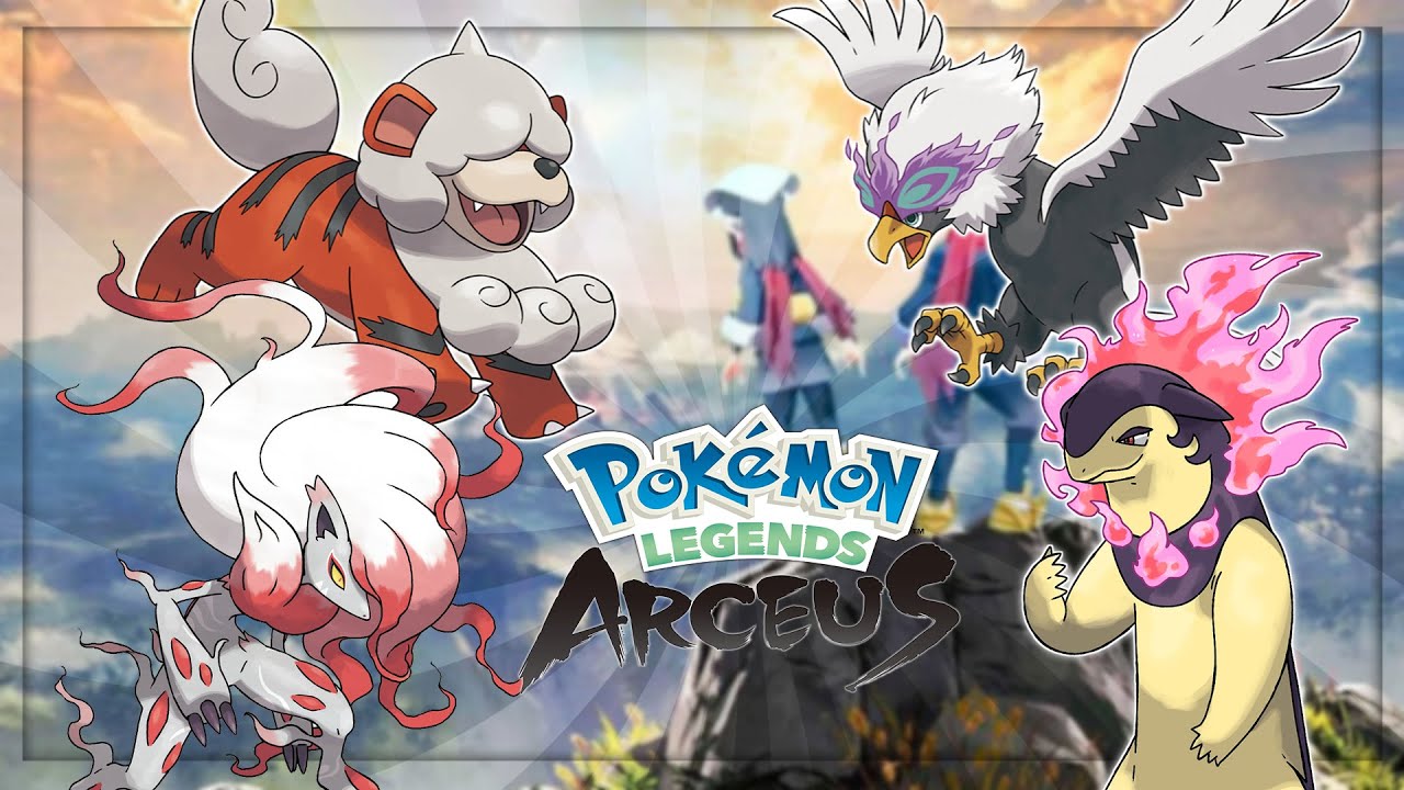 Tổng hợp những Pokemon Hisuian của khu vực cổ Hisui - YouTube