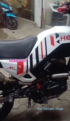 Hero X Pulse Sticker Works | Anil Varnam Sticker Works | Metro Piller ...